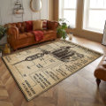 Artful Footprints: Tattoo-Infused Area Rugs | Zazzle