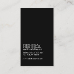 Artfully Framed Photographer, Videographer Business Card | Zazzle