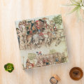 Arthur and his knights setting out on the 3 ring binder | Zazzle