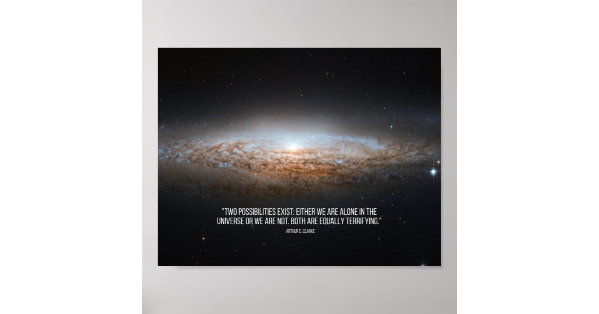 Arthur C. Clarke Quote Poster | Zazzle