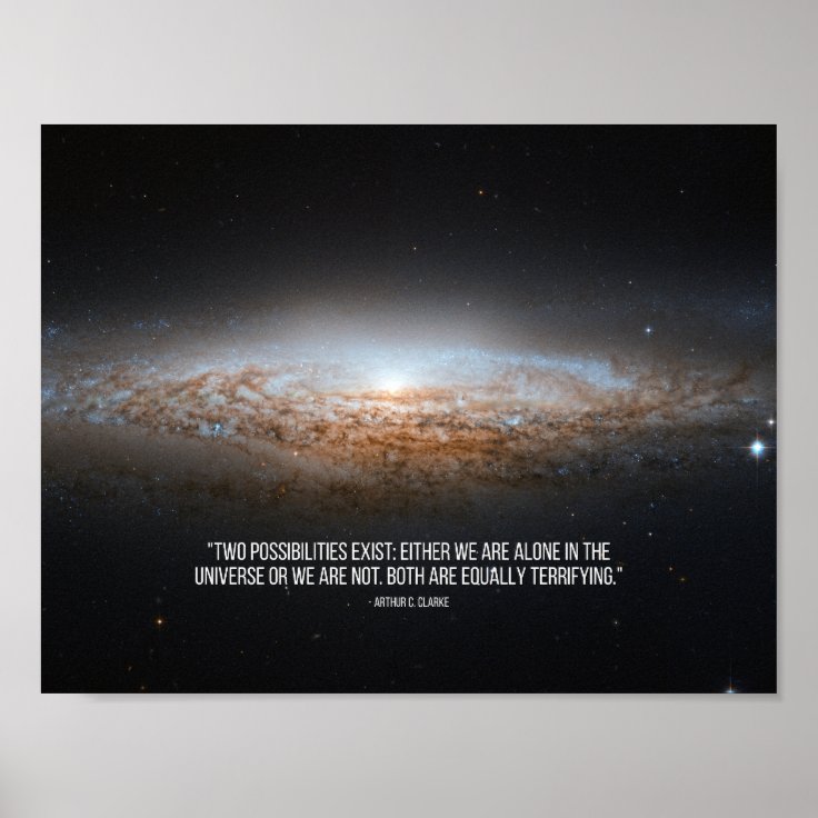 Arthur C. Clarke Quote Poster | Zazzle