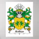 Arthur Family Crest Poster | Zazzle
