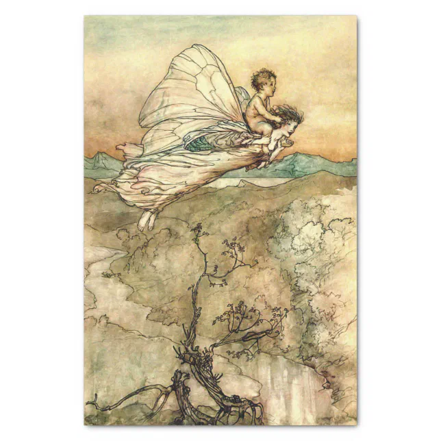 Arthur Rackham Illustration Midsummer Nights Dream Tissue Paper | Zazzle