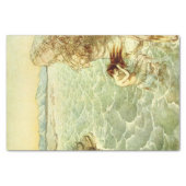 Arthur Rackham Illustration Nymph on a Rock Tissue Paper | Zazzle