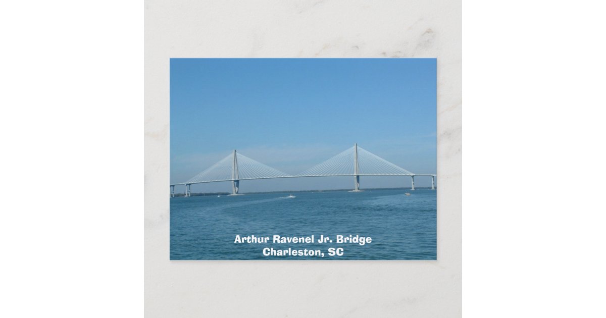Arthur Ravenel Jr. Bridge Postcard | Zazzle