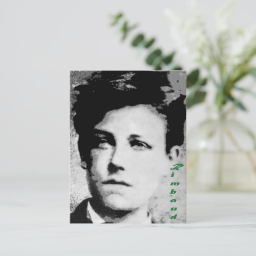 Arthur Rimbaud Postcard | Zazzle