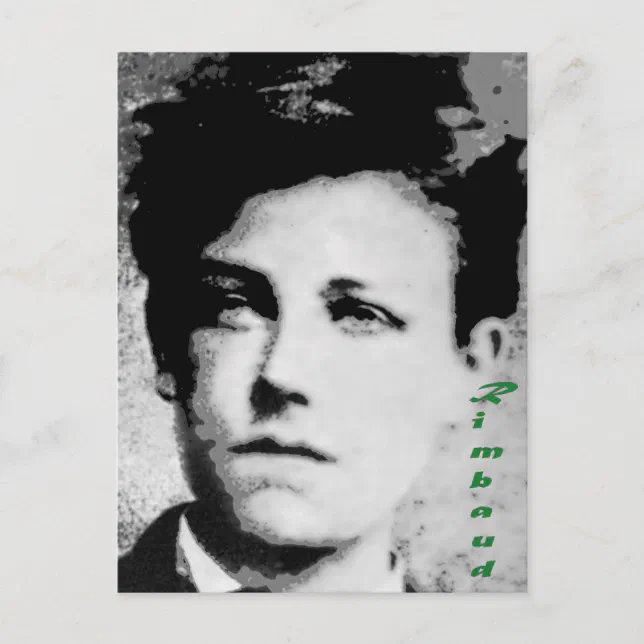 Arthur Rimbaud Postcard | Zazzle