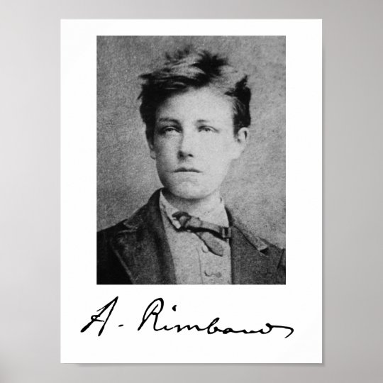 Arthur Rimbaud Poster | Zazzle.com