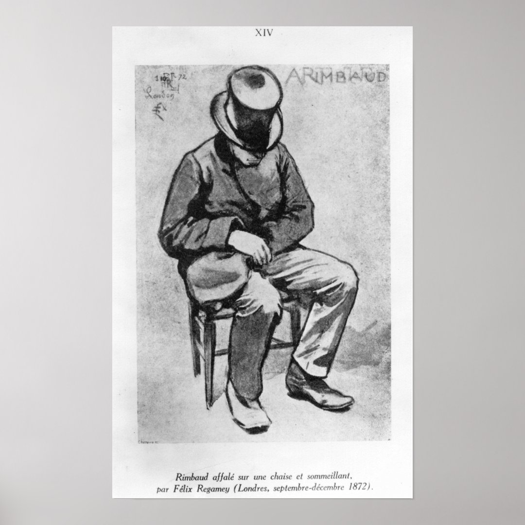 Arthur Rimbaud Poster | Zazzle