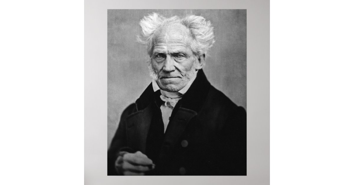Arthur Schopenhauer Poster | Zazzle