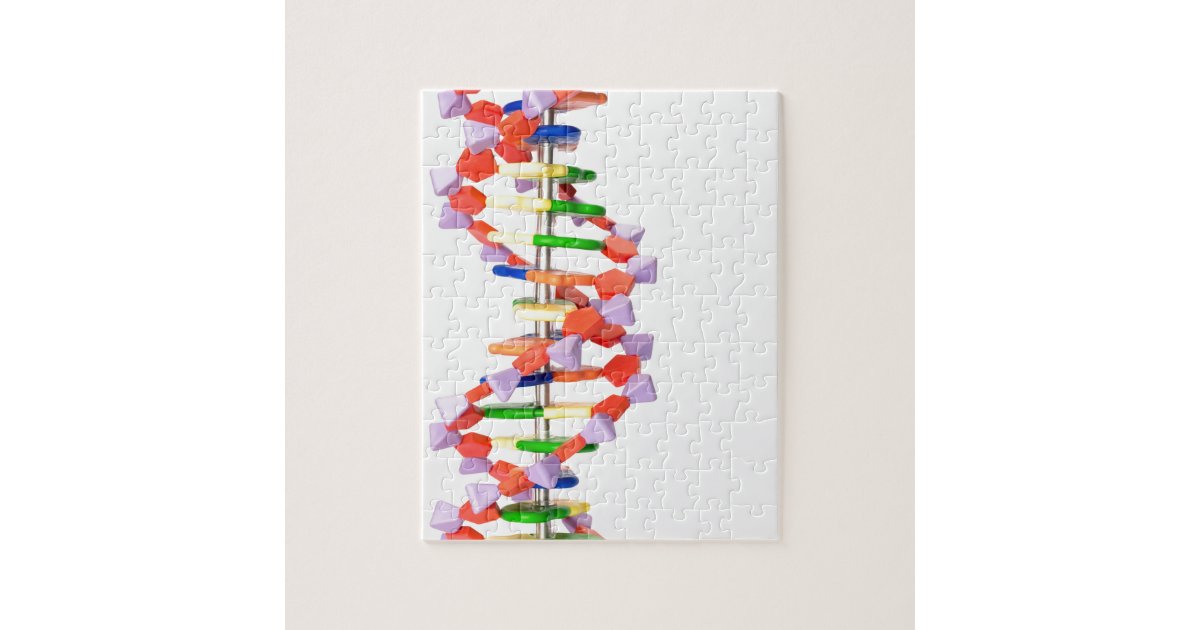 Artificial DNA model Jigsaw Puzzle | Zazzle