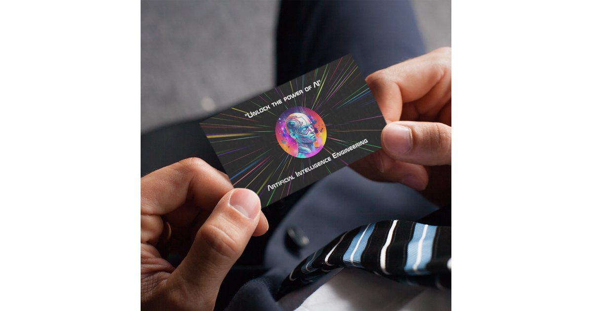 Artificial Intelligence Engineering Business Card | Zazzle