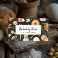 Artisanal Delights Bakery, Bread, Pastries Business Card | Zazzle