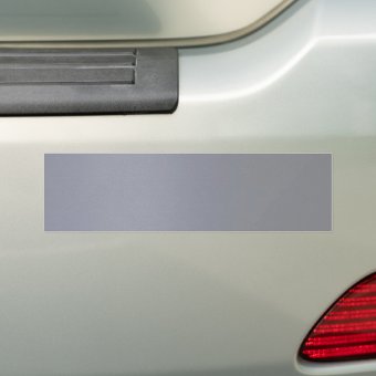 Artist created : Steel Grey Strip Acrylic Look Bumper Sticker | Zazzle