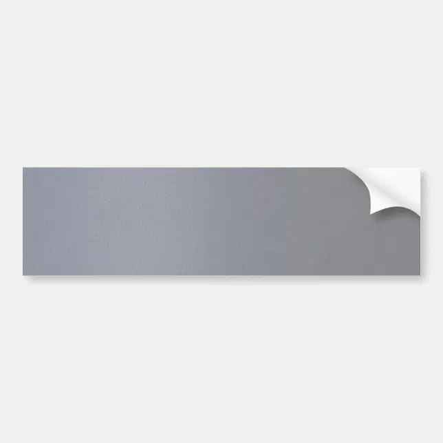Artist created : Steel Grey Strip Acrylic Look Bumper Sticker | Zazzle