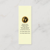 Artistic Columnar Building Blocks CEO Founder Mini Business Card | Zazzle