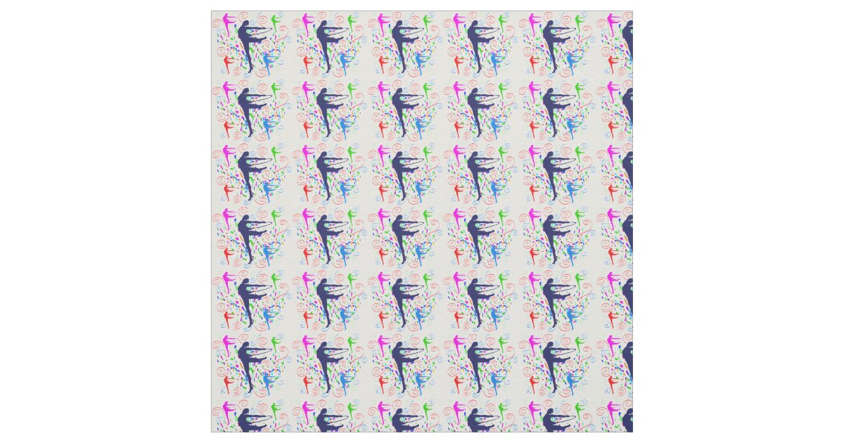 Artistic Gymnastics Fabric | Zazzle