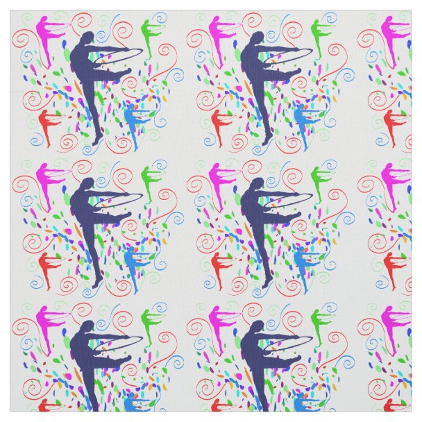Artistic Gymnastics Fabric | Zazzle