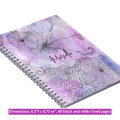 Artistic Pastel Watercolor Line Art Diary Notebook | Zazzle