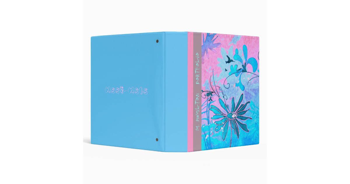 Artist's Portfolio 3 Ring Binder | Zazzle