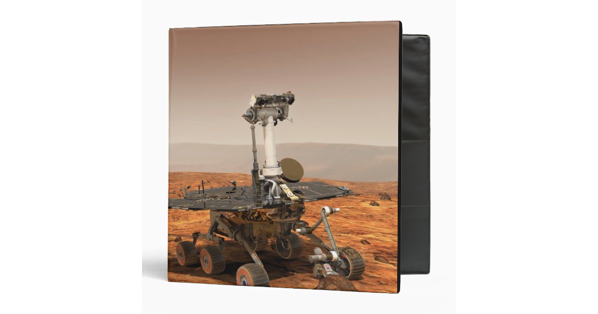 Artists rendition of Mars Rover Binder | Zazzle