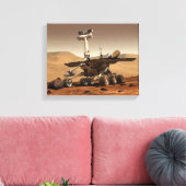 Artist's Rendition of Mars Rover Canvas Print | Zazzle