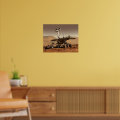 Artist's Rendition of Mars Rover Poster | Zazzle