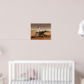 Artist's Rendition of Mars Rover Poster | Zazzle