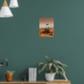 Artists rendition of Mars Rover Poster | Zazzle
