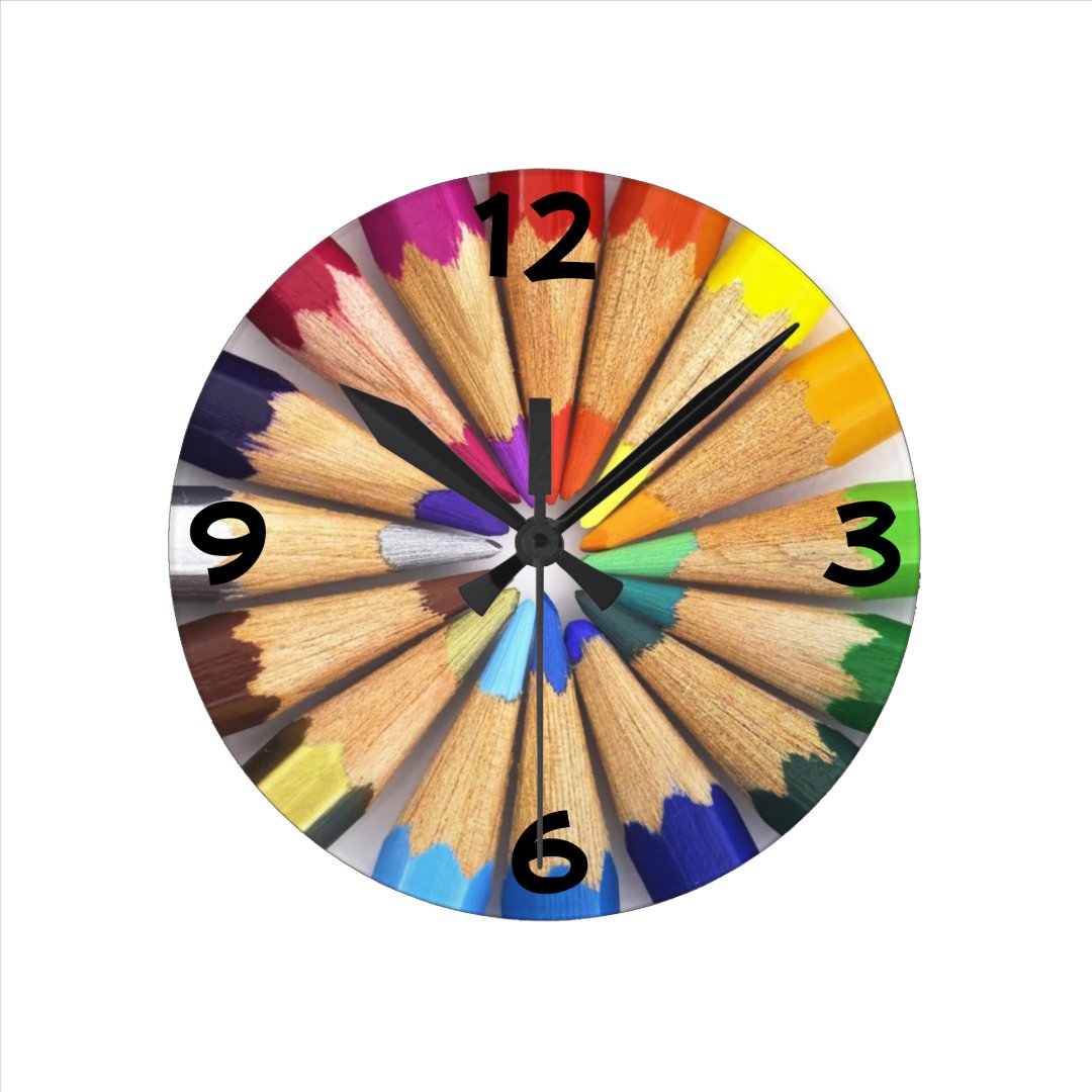 Artist's Wall Clock | Zazzle