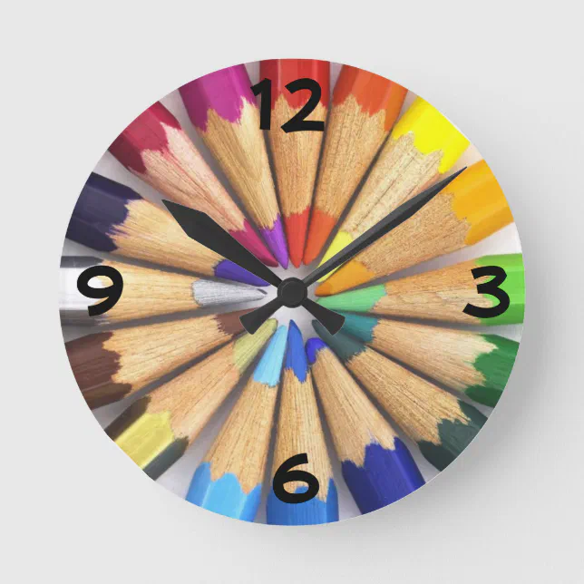 Artist's Wall Clock | Zazzle
