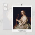 Artist'S Wife Mary Ruthven By Anthony Van Dyck Postcard | Zazzle