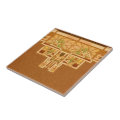 Arts & Crafts, Craftsman or Mission Style Foliage Ceramic Tile | Zazzle