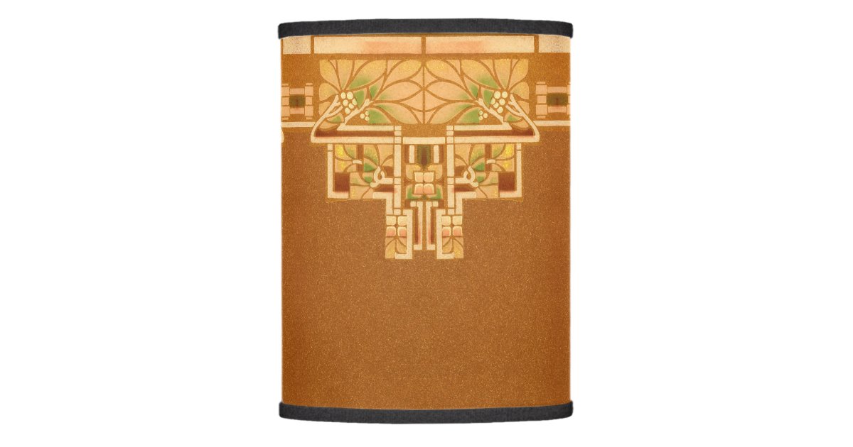 Arts & Crafts, Craftsman or Mission Style Foliage Lamp Shade | Zazzle