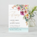 ArtsApp Chic Tropical Paradise Wedding Invitation | Zazzle