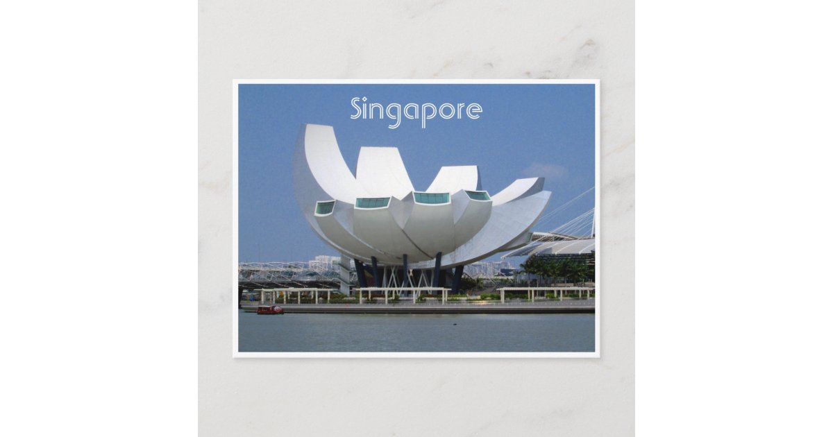 artscience museum postcard | Zazzle