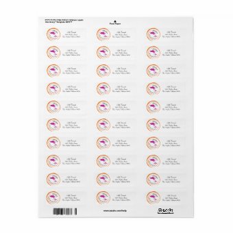Aruba Divi Divi Tree Return Address Label | Zazzle