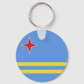 Aruba flag keychain | Zazzle