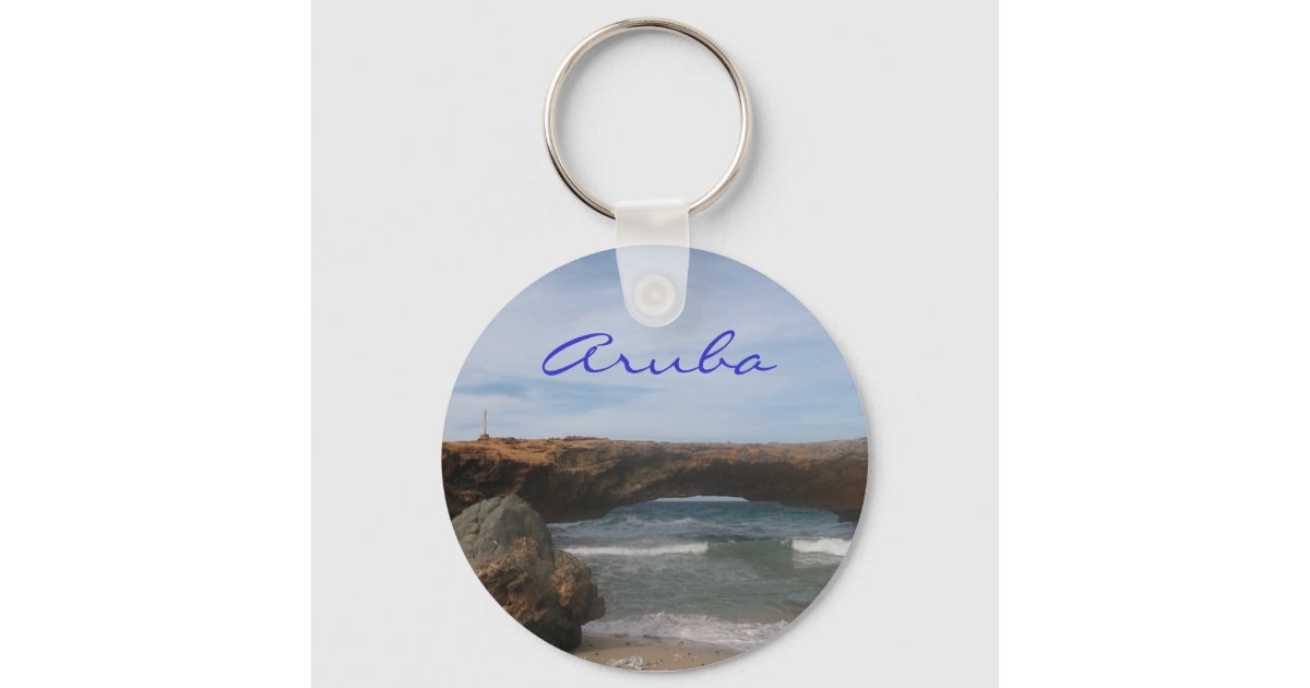 Aruba Keychain | Zazzle
