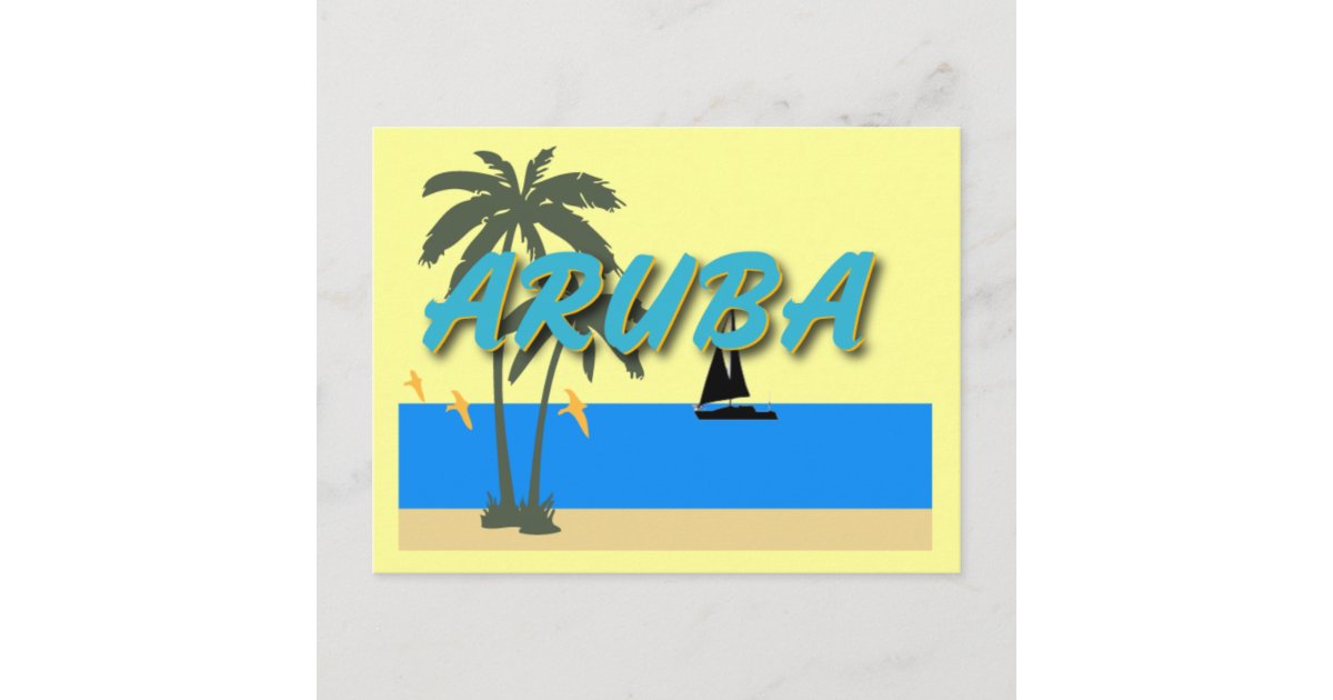 Aruba Postcard | Zazzle
