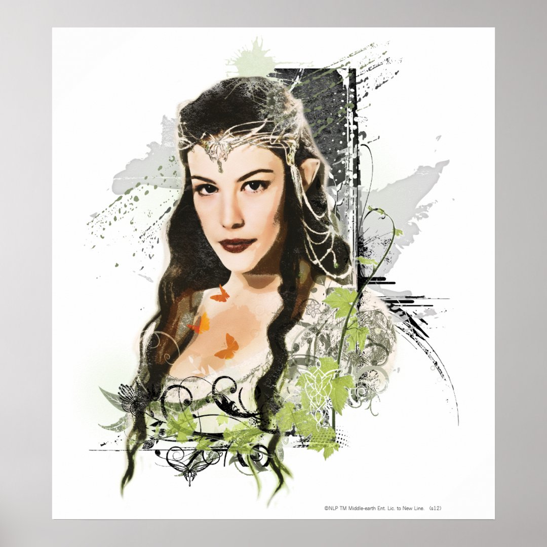 ARWEN™ Vector Collage Poster | Zazzle