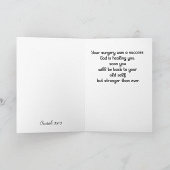 As You Recover Card | Zazzle