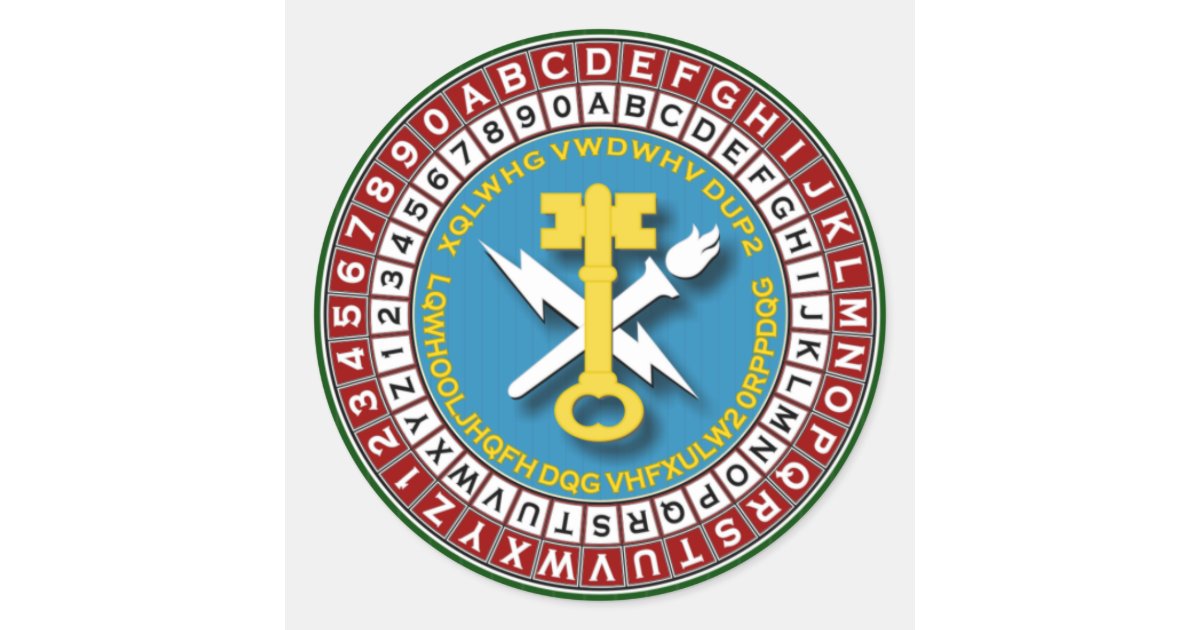 ASA INSCOM 2s Classic Round Sticker | Zazzle