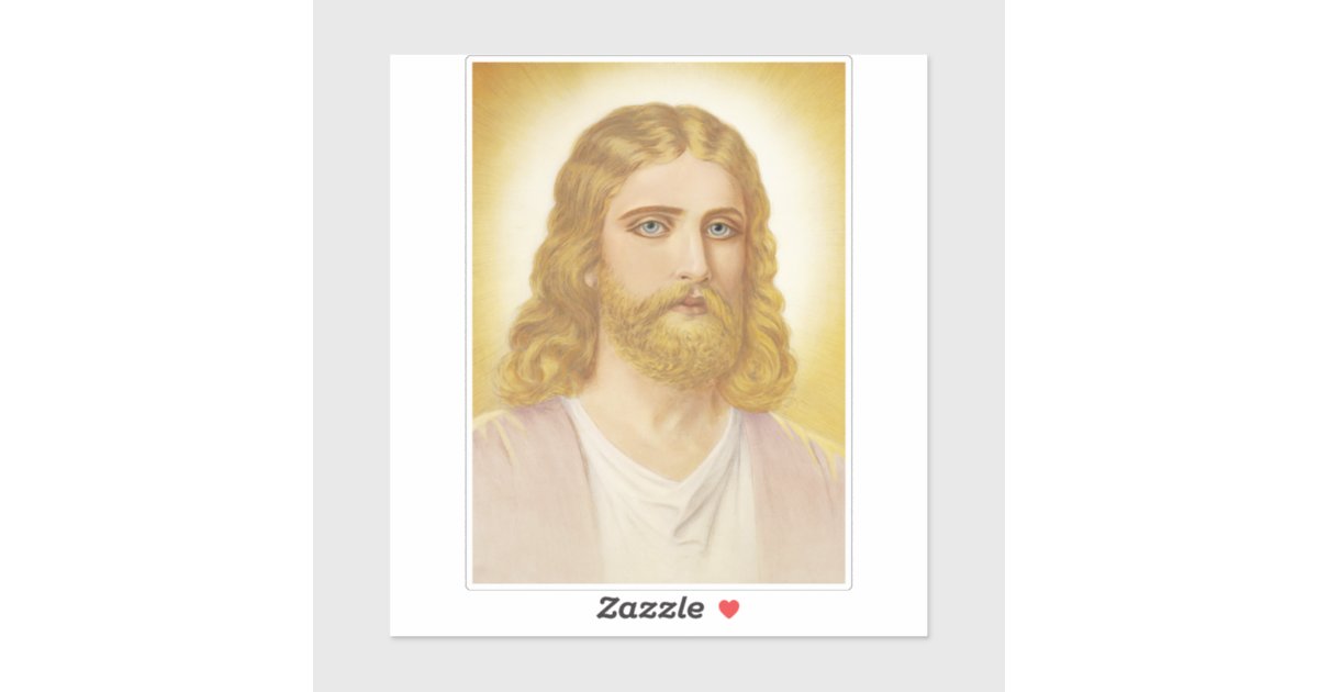 Ascended Master Jesus Christ Sticker | Zazzle