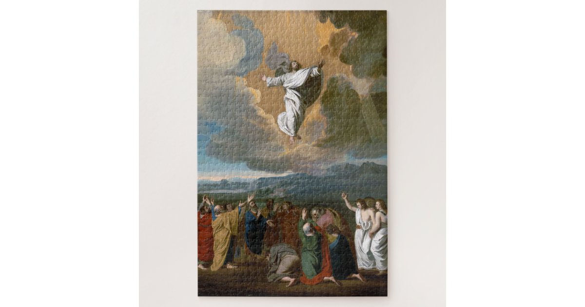 Ascension (Jesus Christ Ascending to Heaven) Jigsaw Puzzle | Zazzle