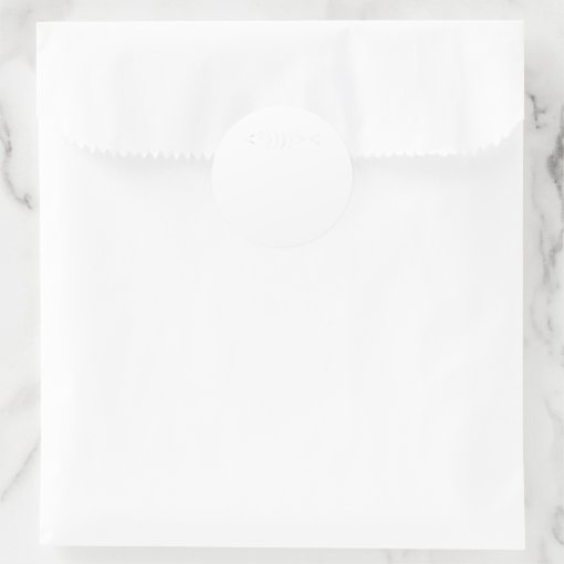 ASCII Art Fish Nerd Fisher Fishing Geek PC Funny Classic Round Sticker ...