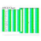 ASCII Chart For All | Zazzle