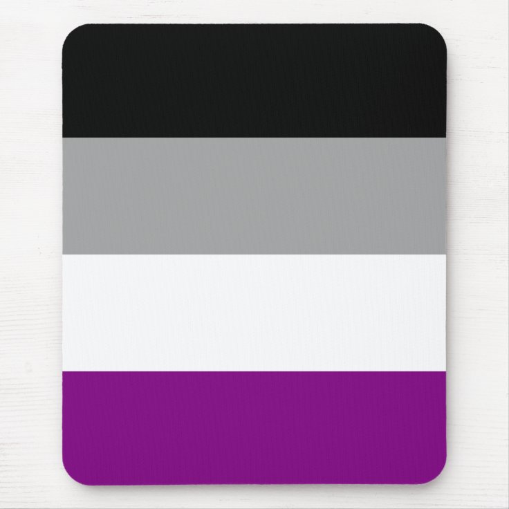 Asexual Pride Flag Mouse Pad | Zazzle