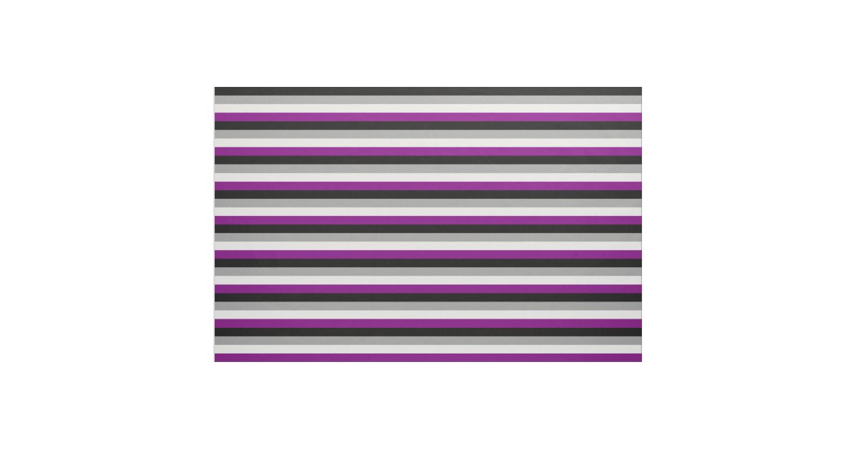 Asexuality Pride Flag Fabric Zazzle