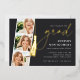 Ash | Gold Tassel Photo Strip Graduation Party Foil Invitation | Zazzle